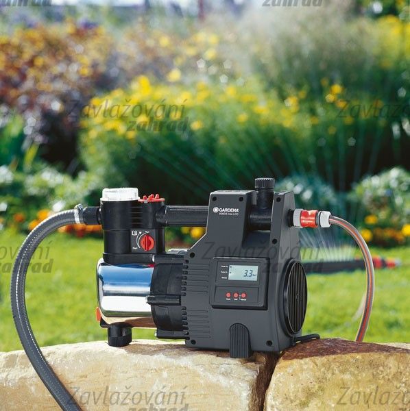 Domácí vodní automat 6000/5 LCD inox Premium - Zavlazovani Zahrad